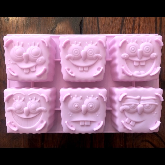 Kitchen | Copy Spongebob Squarepants Silicone Cupcake Muffin Pan Jello ...